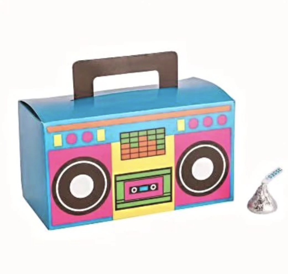 Retro Boom Box -12pk – Party Fiesta